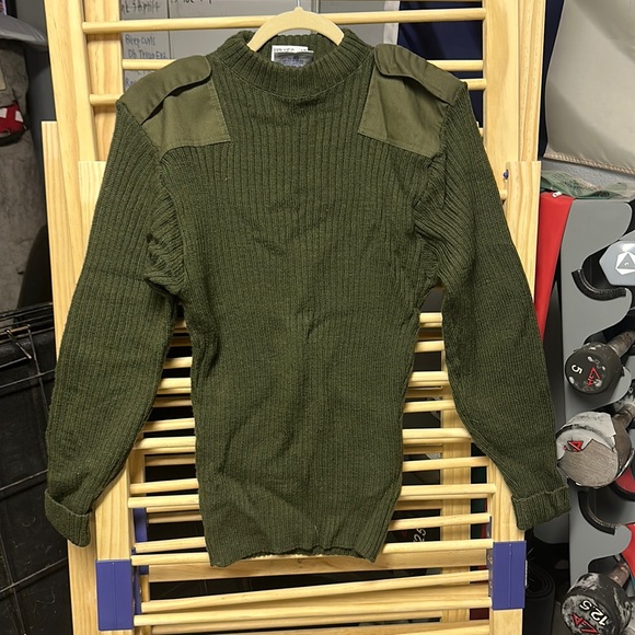 Dscp | Sweaters | Green Usmc Wool Service Sweater | Poshmark